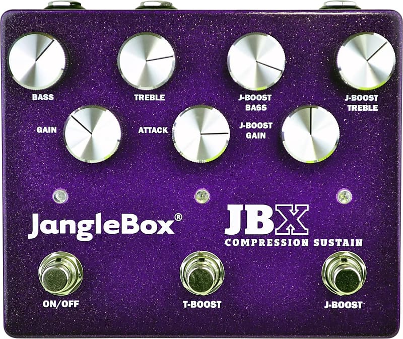 JangleBox JBX Compressor/Boost Effects Pedal | Reverb
