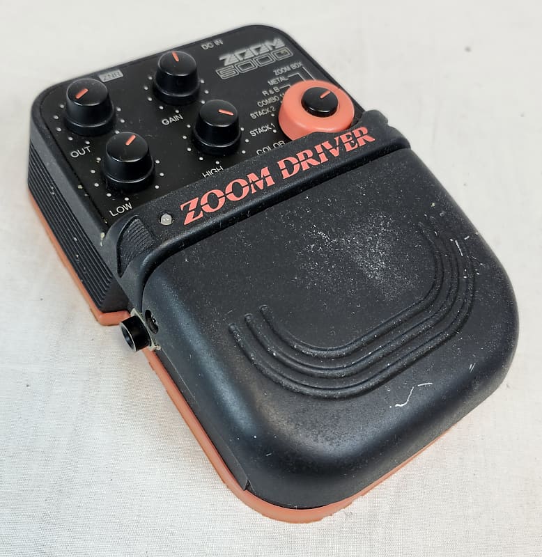 Zoom 5000 Driver, Vintage '90's Distortion Pedal, MIJ, Early | Reverb