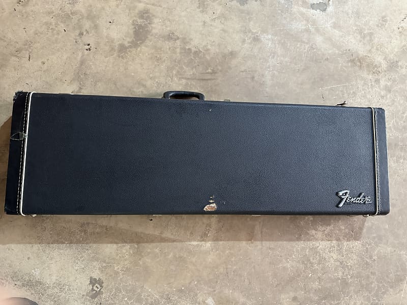 Fender Mustang Musicmaster Bass Case 70's - Black | Reverb