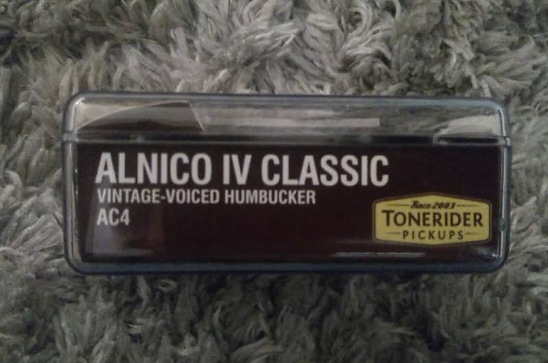 Tonerider Alnico IV Classic Bridge Humbucker 2010s Black | Reverb