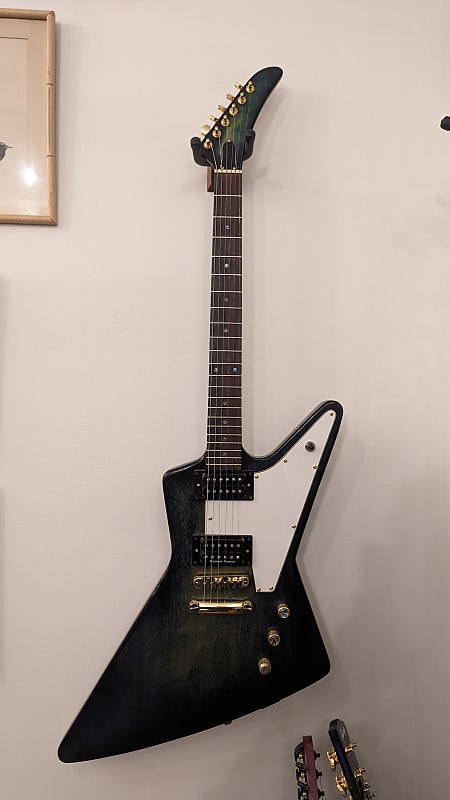 Epiphone '58 Korina Explorer Refinished | Reverb