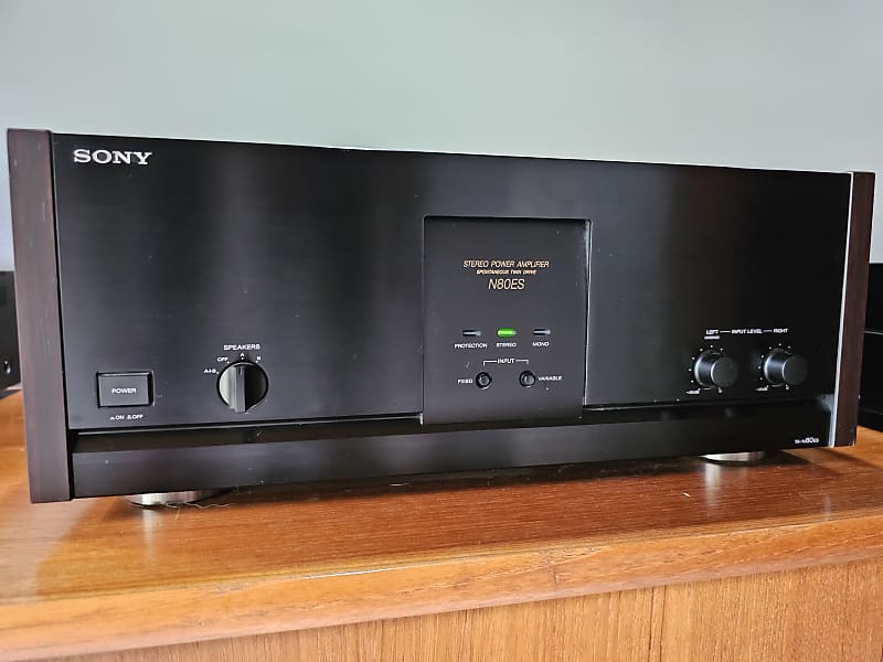 Sony TA-N80ES - Black and wood | Reverb