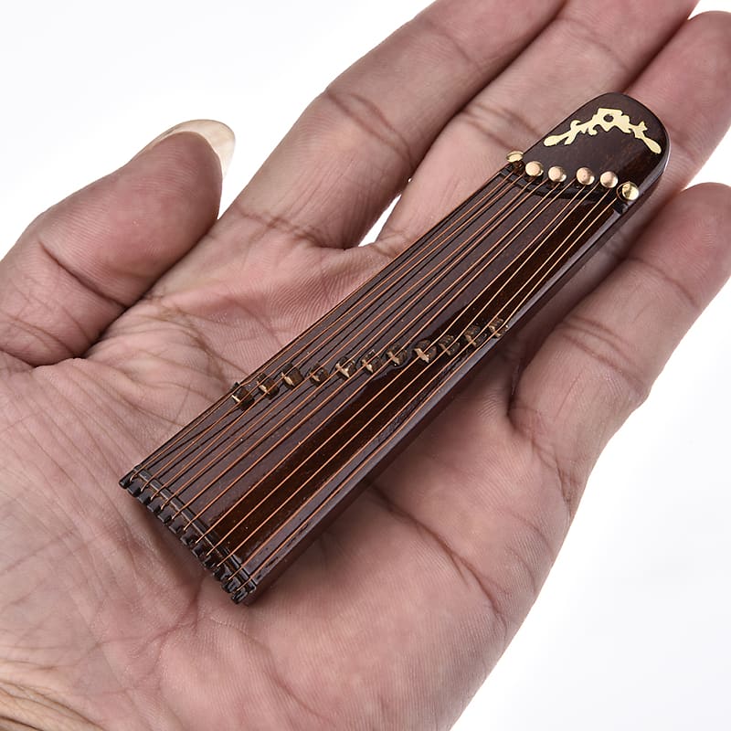 Mybestmusic Mini Chinese Zither Model Decoration for gift | Reverb