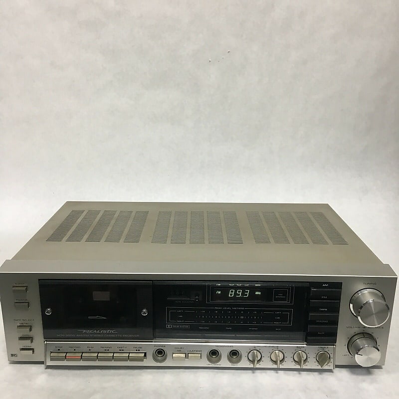 Realistic Model 31-1996 with SCR-3000 Digital Stereo | Reverb