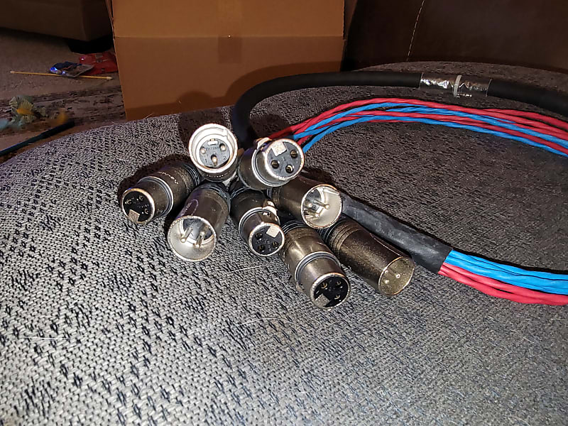 Avid Db25 to 4 AES Inputs and 4 AES Outputs (8 ch each) | Reverb