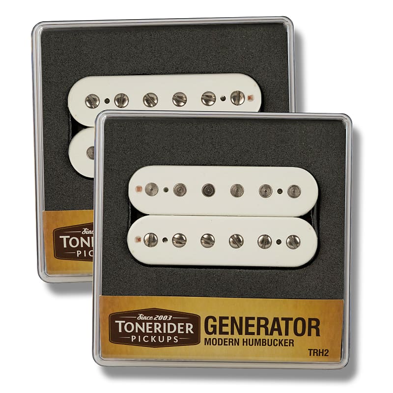Tonerider Generator Humbucker Pickup Set White (bridge F | Reverb