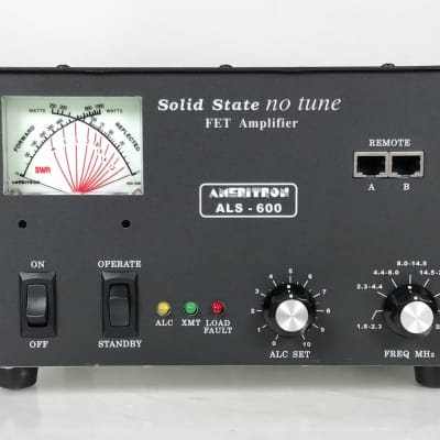 Ameritron ALS-600 Solid State No Tune FET Amplifier w/ | Reverb