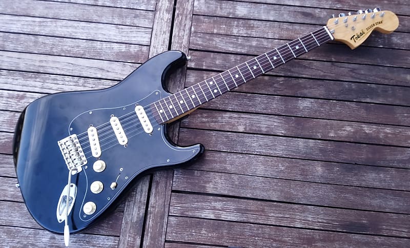 Tokai Silver Star SS50 BB 1983 Black Beauty | Reverb