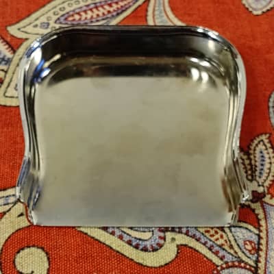 VINTAGE 1978 FENDER TELECASTER CHROME "ASHTRAY" BRIDGE COVER | Reverb