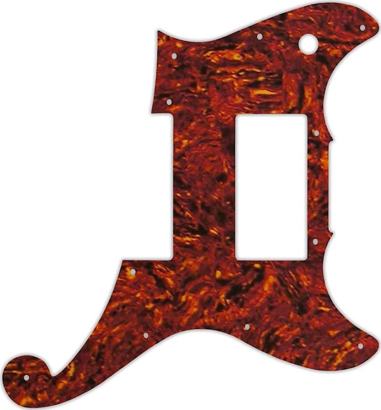 WD Custom Pickguard For D'Angelico Deluxe Brighton #05W | Reverb