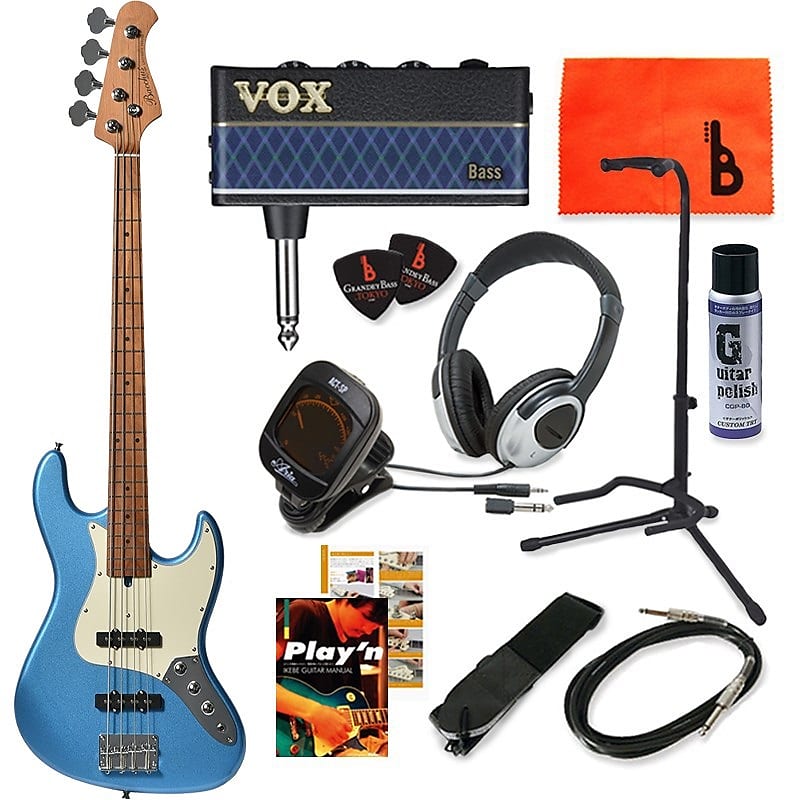 Bacchus WJB-1DX RSM/M (LPB) [Beginner's bass kit] | Reverb