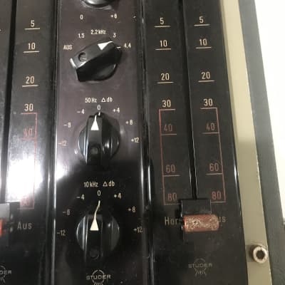 Studer 69 Decca Vienna Tube Mixer Console 1958 | Reverb