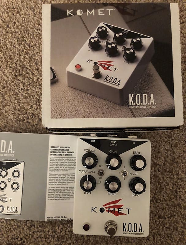 Komet amplification KODA White | Reverb