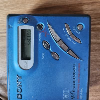 Sony MZ-R500 Late 90s / early 2000s - Blue | Reverb