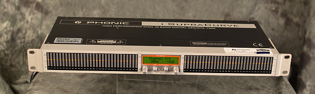 Phonic i7600 Supracurve Digital Graphic Equalizer EQ RTA | Reverb