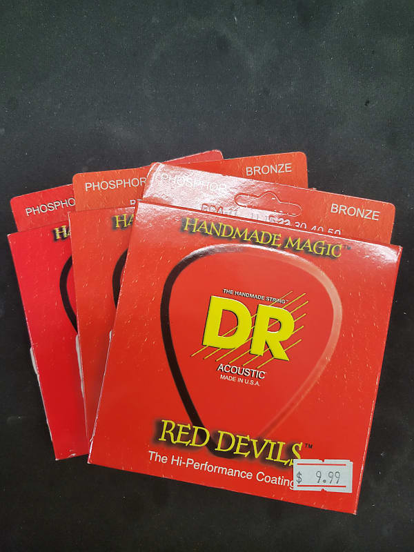 DR Red Devils 11-50 3 PACK (FREE Shipping!) | Reverb