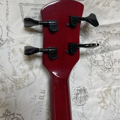 1987 Spector NS-2A Kramer Era Made In Korea Bass Trans Red | Reverb