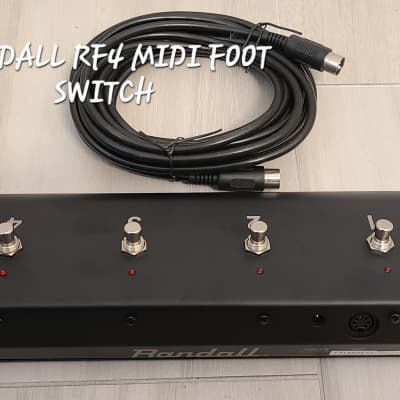 RANDALL RF4 MIDI FOOT SWITCH | Reverb