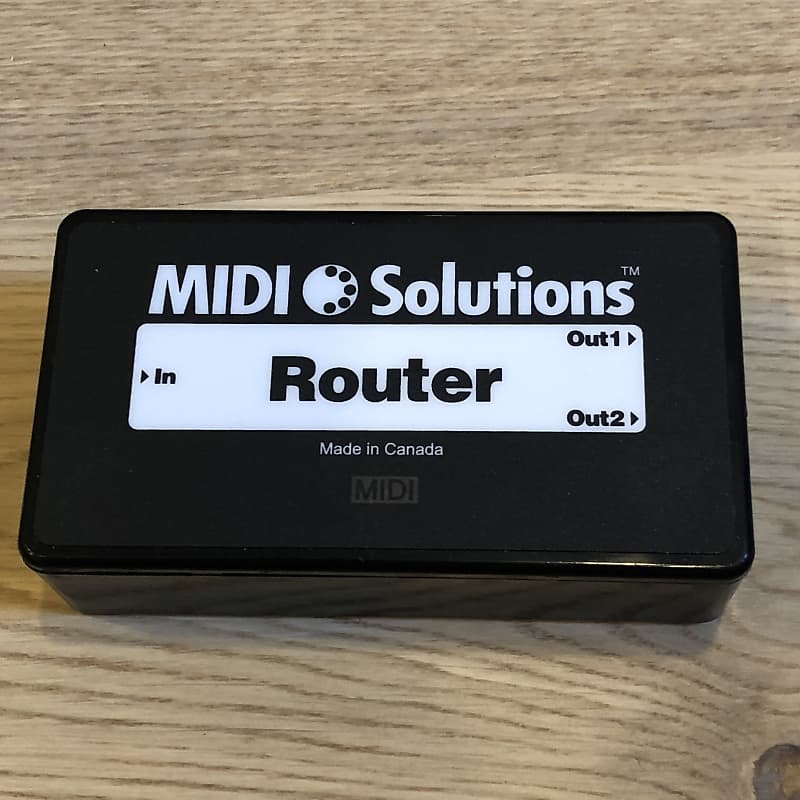 MIDI Solutions Router & Power Adapter 2020's | Reverb