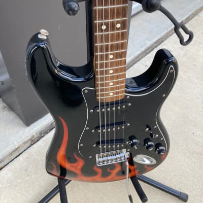 Fender Hot Rod FSR Flame Fire Strat Stratocaster 2003 | Reverb