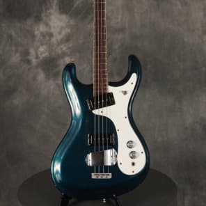 Mosrite Bass 1967 Blue Ink | Reverb