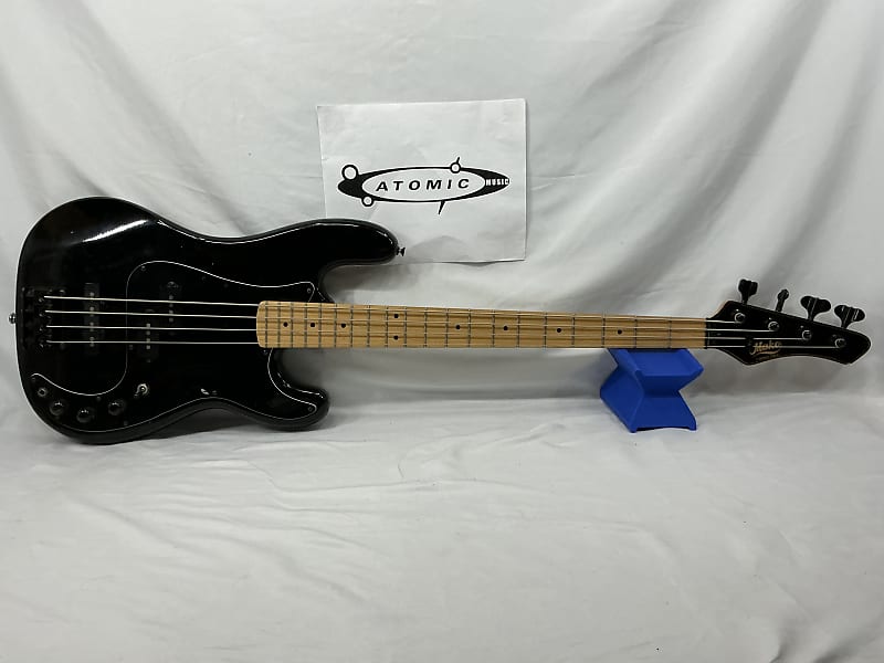 Mako T Series TPB-2 4-string Bass Guitar - Black / Maple | Reverb