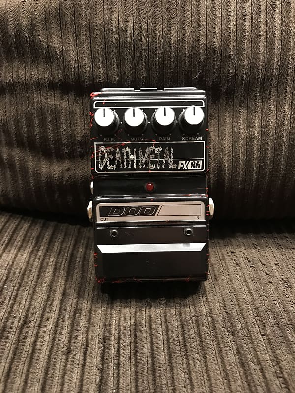 DOD FX86 Death Metal 1994 Jason Lamb Series Pedal | Reverb UK