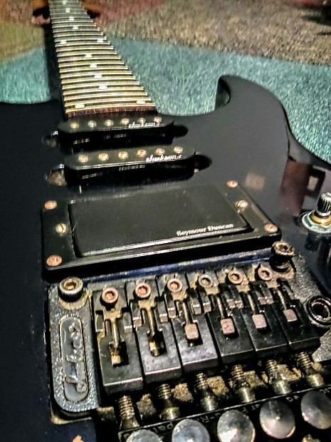 Jackson PS2 Performer Seymour Duncan Blackout Floyd Rose Dark | Reverb