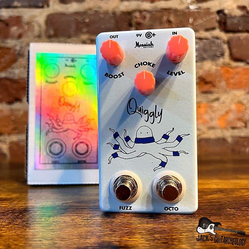 Messiah Guitars Quiggly - Wooly Fuzz with a Switchable | Reverb