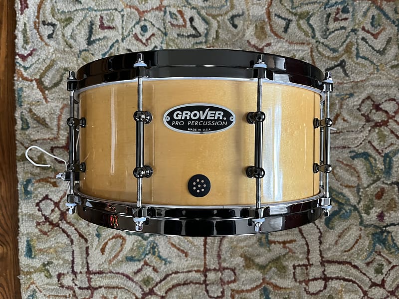 Grover 6.5x14” 10-ply Maple Snare Drum | Reverb