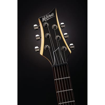 Mitchell MD200 Double-Cutaway Electric Guitar Black | Reverb