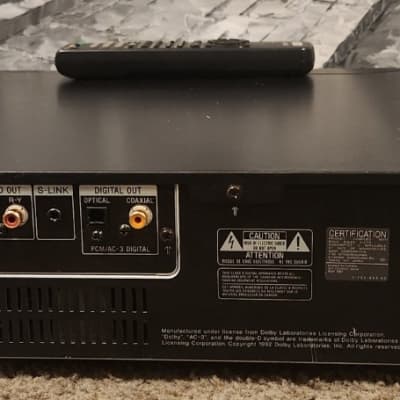 Sony Vintage Sony DVP-S7000 DVD/VCD/CD Player 80s | Reverb