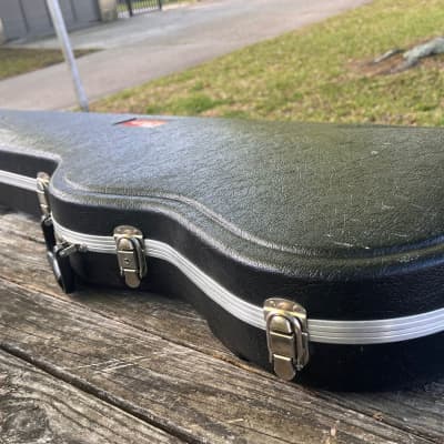 Fender Hard Case Red Logo American Standard Stratocaster | Reverb
