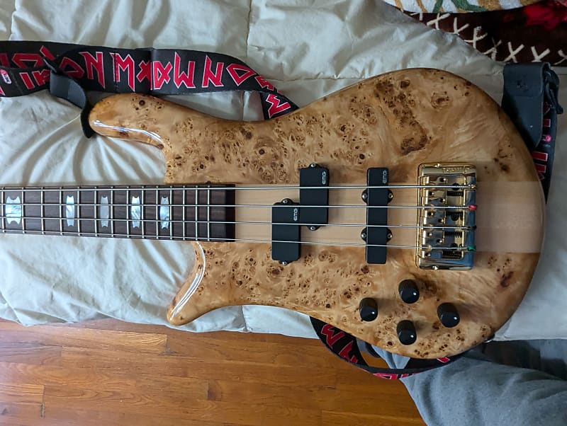 Spector Left handed Euro 4 LX EURO4LXPOPBLH Electric Bass | Reverb