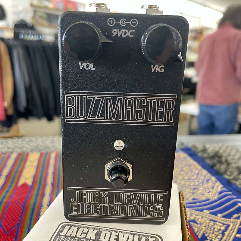 Jack DeVille BuzzMaster -MR. Black Germanium Fuzz | Reverb