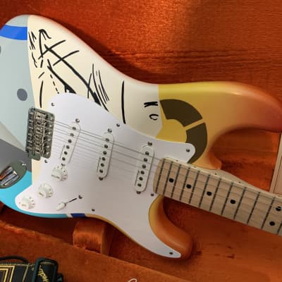 Crash 1 Eric Clapton Fender Stratocaster 2022 Hand Painted | Reverb