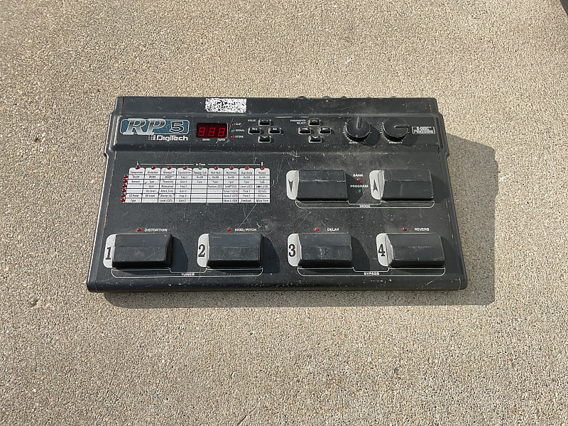 DigiTech RP-5 RP-8 Broken Pedal | Reverb