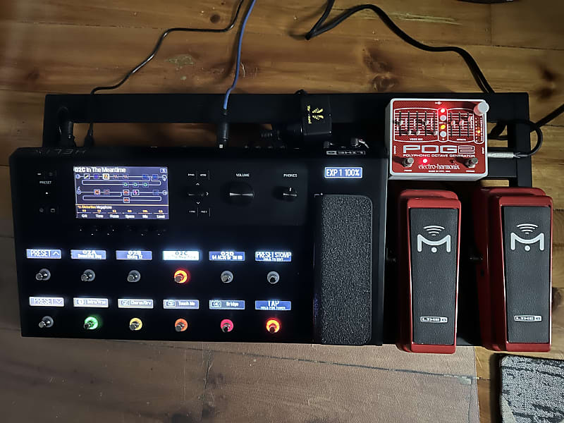 Line 6 Helix Floor Bundle w 2 x Mission L6-EP1 | Reverb Australia
