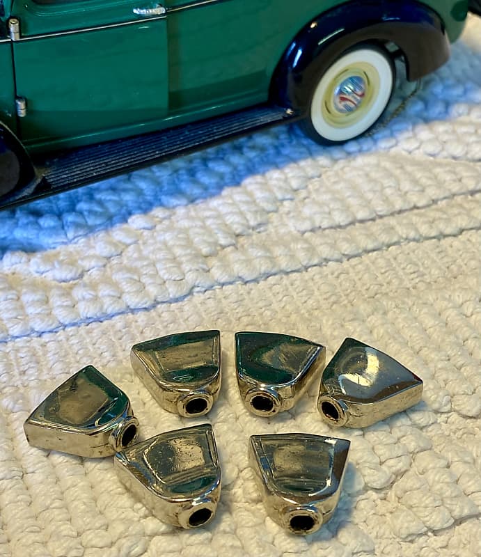 Gibson Chrome Plated Keystone Tuning Machine Buttons (New Old | Reverb