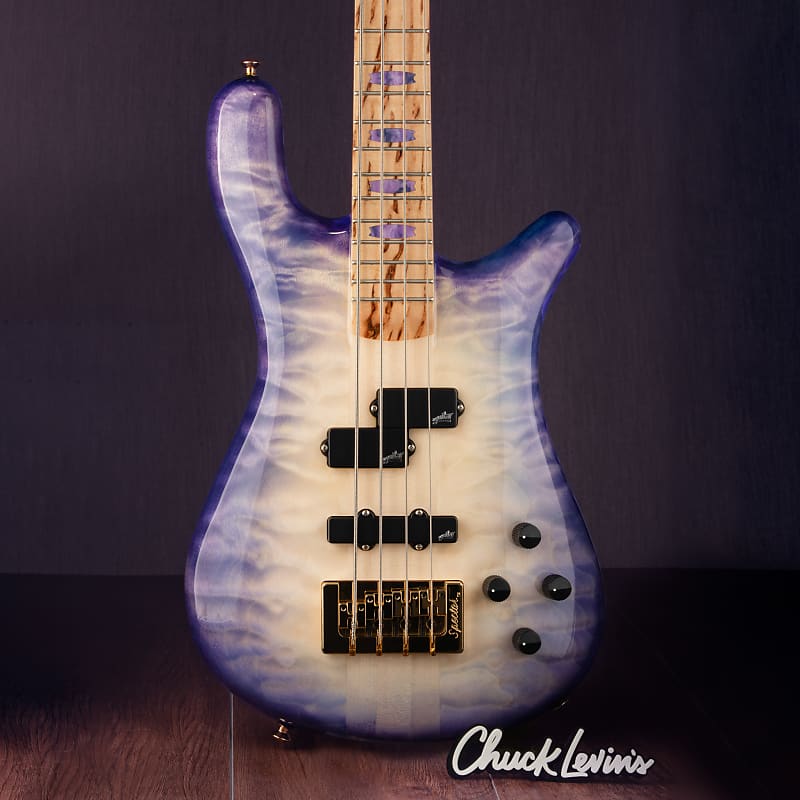 Spector USA Custom NS2 Bass Guitar - Rain Glow - | Reverb