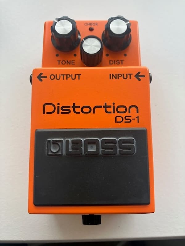 Boss DS-1 Distortion (Silver Label) 1994 - Present - Orange | Reverb