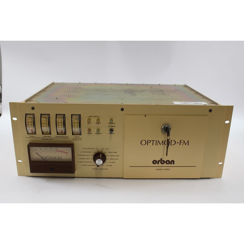Orban OPTIMOD-FM Model 8100A Broadcast Audio Processor - For | Reverb