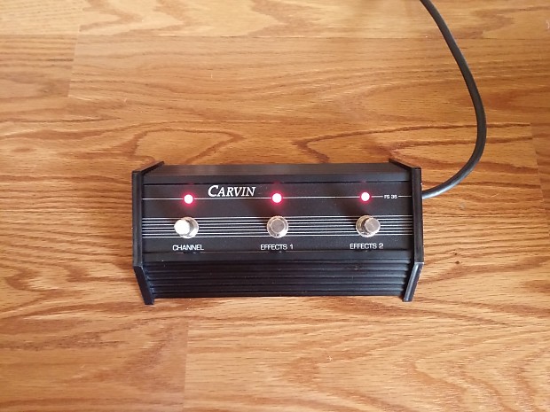 Carvin FS 36 Footswitch with XLR connector | Reverb