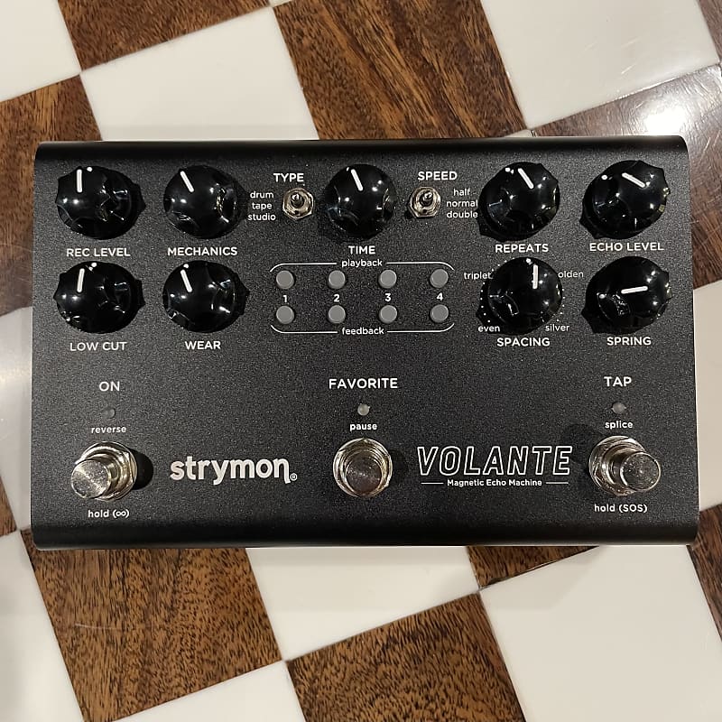 Strymon Midnight Edition Volante Magnetic Echo Machine - | Reverb