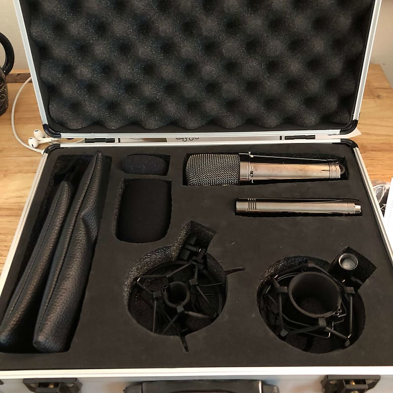 MXL MXL CR-24 Studio Condenser Kit 2010's - Black Chrome | Reverb