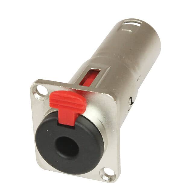 1/4 Trs To 3Pin Xlr Male Audio Pass Through Feed Panel Mount | Reverb