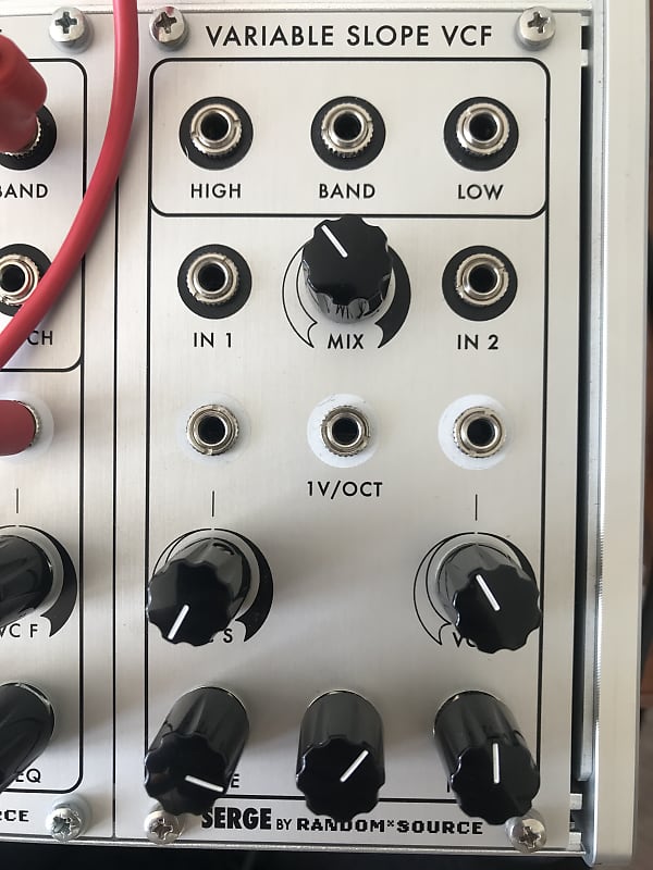 Serge by Random*Source Factory Built Variable Slope VCF | Reverb