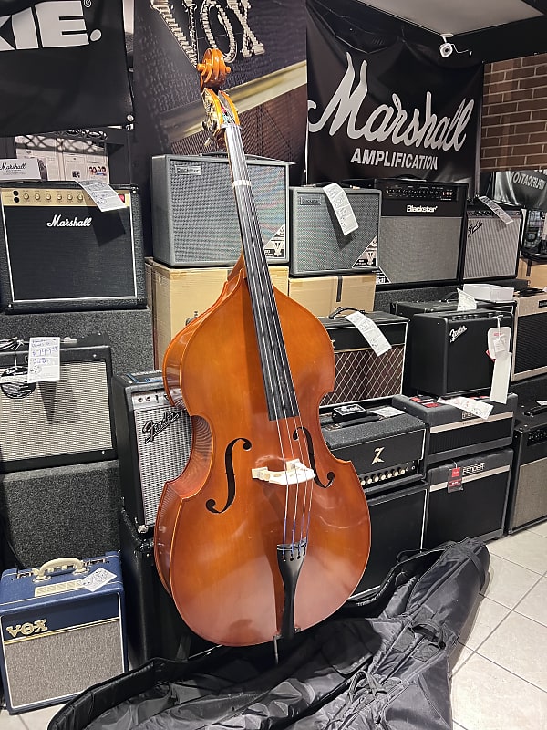 2015 Samuel Eastman VB80 1/2 Size Upright Bass - padded bag | Reverb