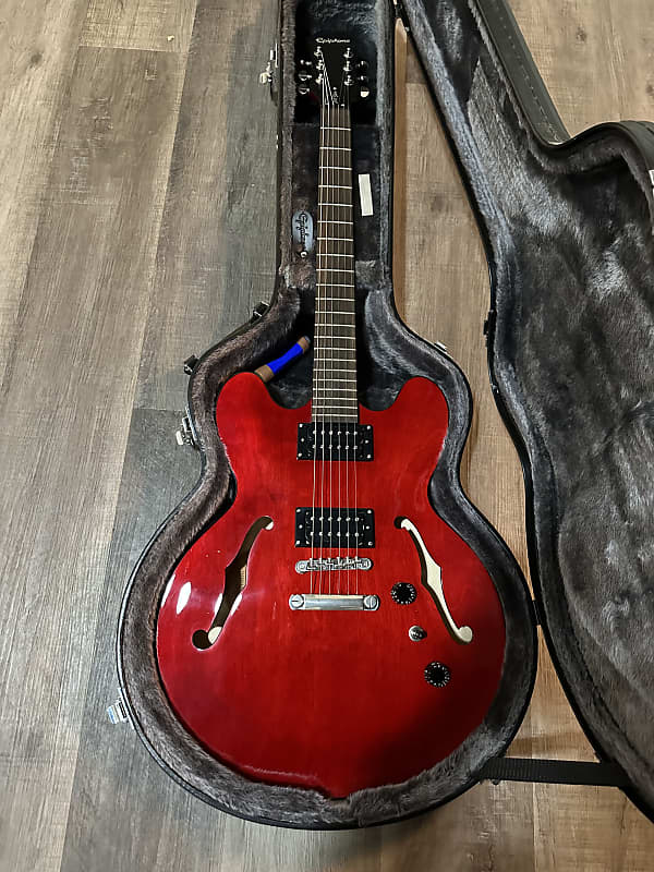 Epiphone Dot studio - Red | Reverb