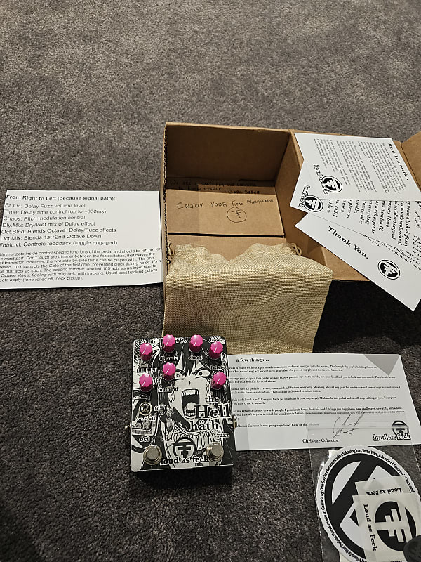 Tone Collector Custom The Hell Hath 2024 - Silver / | Reverb Canada